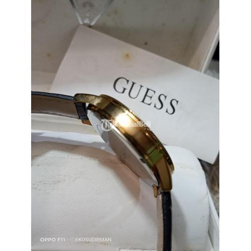 Jam Tangan Pria Guess Quartz Batre Original Bekas Normal Mulus Terawat ...