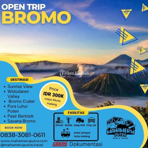 Open Trip Bromo Harga Terjangkau dan Terpercaya di Bangkalan - Tribun ...