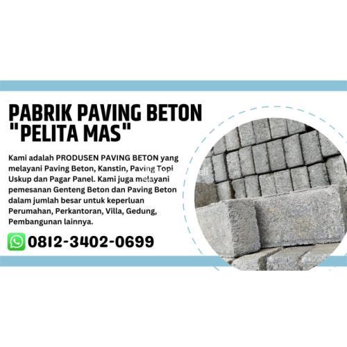 Pabrik paving block besar di Banyuwangi - Tribun JualBeli