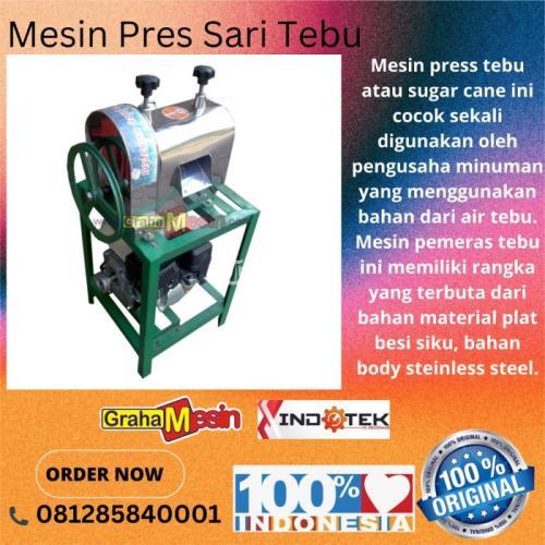 Mesin Pres Tebu Lokal Harga Terjangkau di Malang - Tribun JualBeli