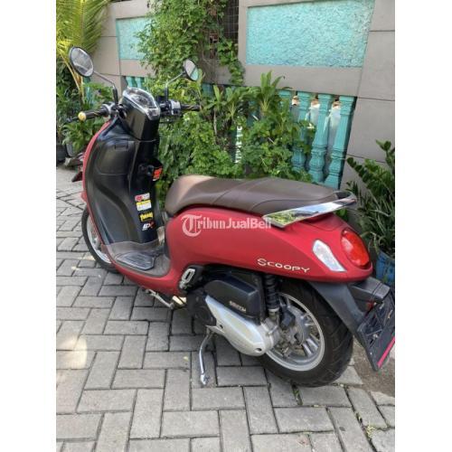 Motor Honda Scoopy 2021 Bekas KM Rendah Mulus Terawat Surat Lengkap di ...