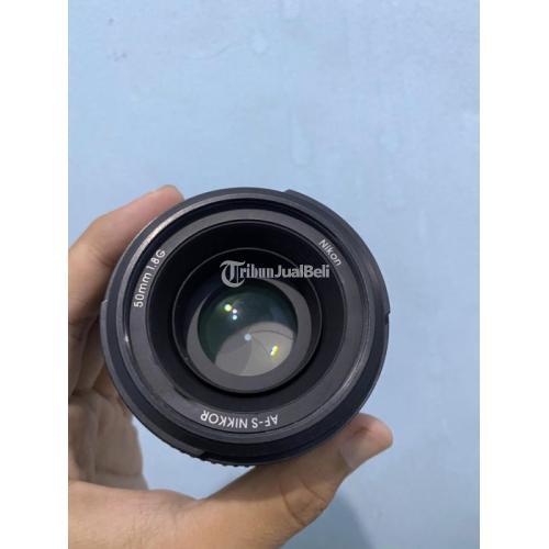 Lensa Fix AF/S Nikon 50mm F1.8 Second No Jamur Murah di Karawang ...