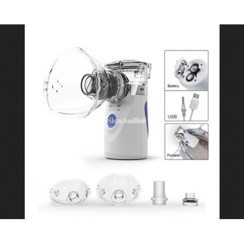Mesh Nebulizer Alat Bantu Pernafasan Asma Inhalasi Nebulizer Portable ...