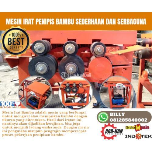 Mesin Irat Penipis Bambu Sederhana dan Serbaguna di Malang - Tribun ...