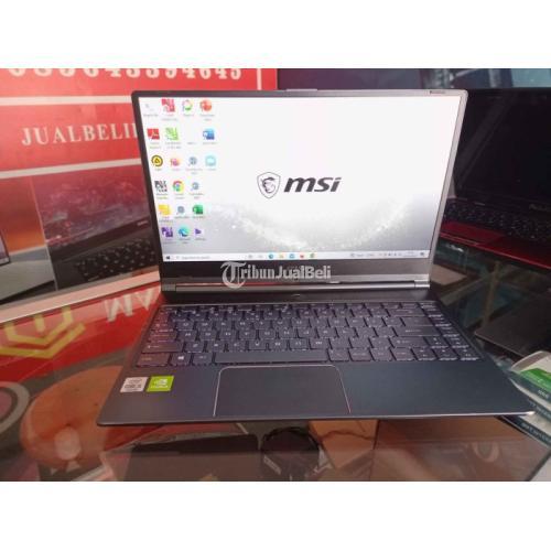 Laptop MSI Modern 14 MSdi14B3 Intel Core i5di10210U Bekas RAM 4GB Normal di Sleman - Tribun JualBeli