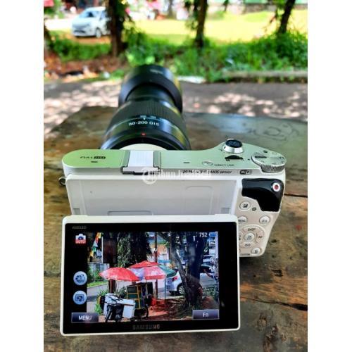 Kamera Mirrorless Samsung NX300 Lensa Tele WIFI Bekas Fullset Normal di ...