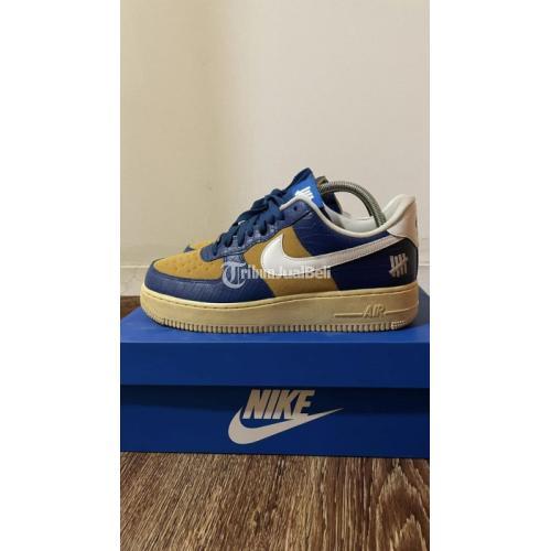 Sepatu Nike Air Force 1 x Undefeated Blue Croco Size 9US / 42,5 Second ...