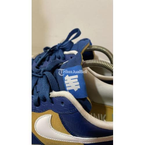 Sepatu Nike Air Force 1 x Undefeated Blue Croco Size 9US / 42,5 Second ...