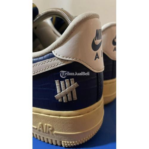 Sepatu Nike Air Force 1 x Undefeated Blue Croco Size 9US / 42,5 Second ...