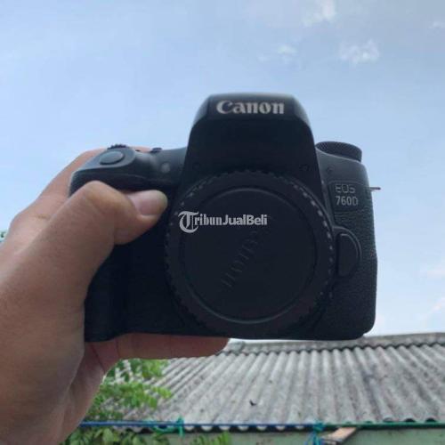 Kamera DSLR Canon 760D BO Bekas Normal Mulus Sensor Bersih Bebas Jamur ...