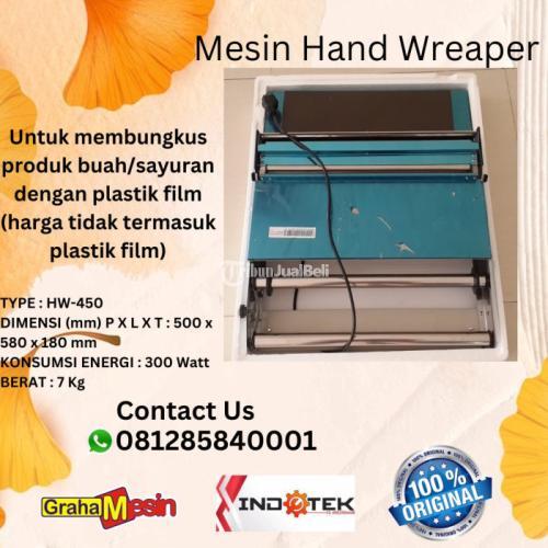 Mesin Getra Hard Wrapper HW 450 Pembungkus Produk di Malang - Tribun ...