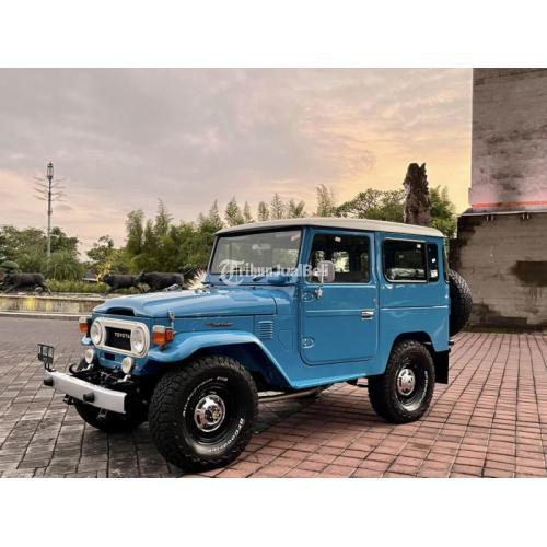 Mobil Toyota Landcruiser FJ40 RV MT 1978 Biru Bekas Pajak Jalan Terawat ...