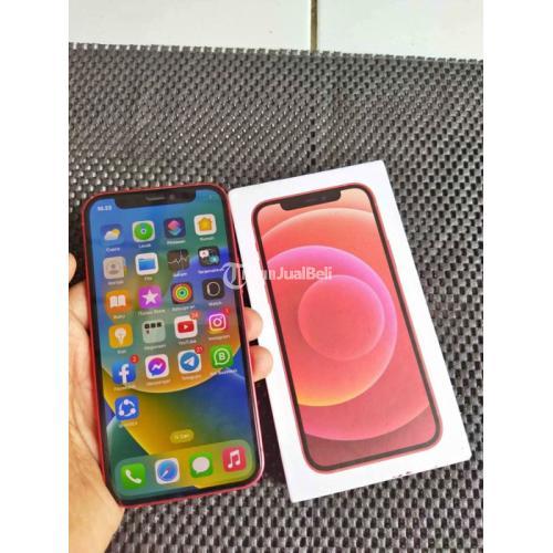 HP iPhone 12 Mini 64GB Merah Seken Fullset No Minus di Cirebon - Tribun ...
