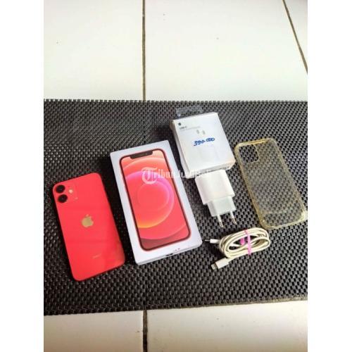 HP iPhone 12 Mini 64GB Merah Seken Fullset No Minus di Cirebon - Tribun ...