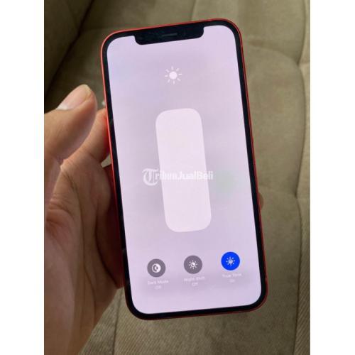 HP iPhone 12 128 GB Bekas Warna Merah Fullset Kondisi Mulus di ...