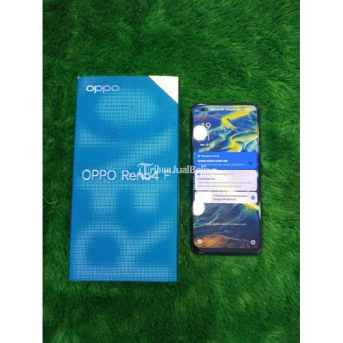 HP OPPO Reno 4F RAM 8/128GB Fullset Bekas Mulus No Minus Nego di Demak ...