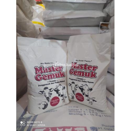 Master Gemuk Vitamin Suplemen Premix Penggemuk dan Nafsu Makan Pakan ...