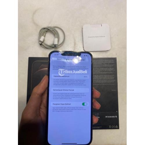 HP iPhone 12 ProMax 256gb Gold Mulus Siap Pakai di Surabaya - Tribun ...