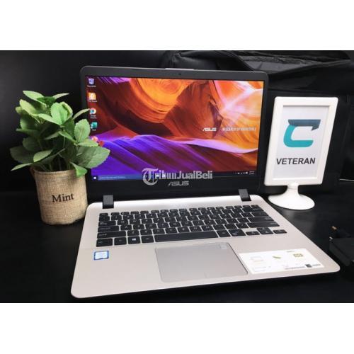 Laptop Asus A407U Core i3 Ram 4GB 1TB Second Fullset Mulus Normal Nego ...