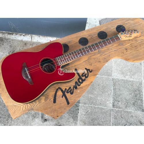 Gitar Fender Telecoustic Original Bekas Normal Nominus Siap Pakai di ...