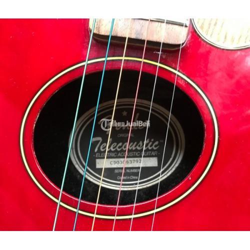 Gitar Fender Telecoustic Original Bekas Normal Nominus Siap Pakai di ...