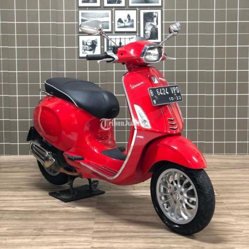 Motor Piaggio Vespa Sprint iGet 150 2017 Red Bekas Pajak Hidup Surat ...