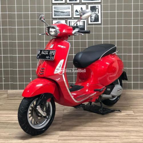 Motor Piaggio Vespa Sprint iGet 150 2017 Red Bekas Pajak Hidup Surat ...
