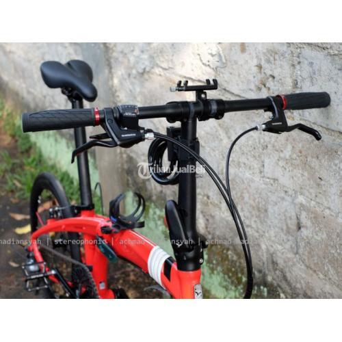 Sepeda Lipat Tren Verge D9 9 Speed Bekas Mulus Like New di Tangerang ...