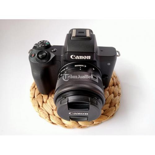 Kamera Canon EOS M50 Mulus Lensa Kit Bekas Normal Harga Nego di ...