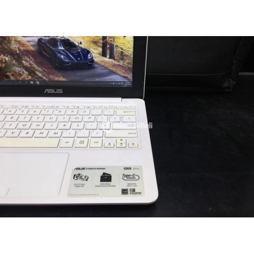 NoteBook Asus E202S Intel N3050 Ram 2/500GB Second Fullset Mulus Normal ...
