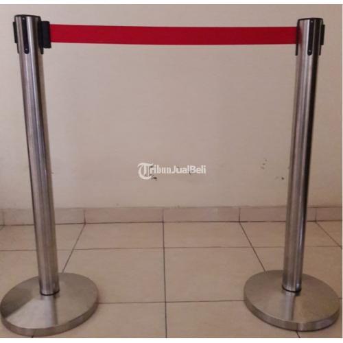 Q line handrail base railing Q Post,area Pembatas tiang Antrian ...
