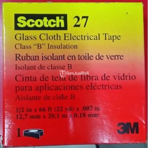Scotch 27 Electrical Tape 3M Glass Cloth 3/4 INch,19 MM - Tribun JualBeli