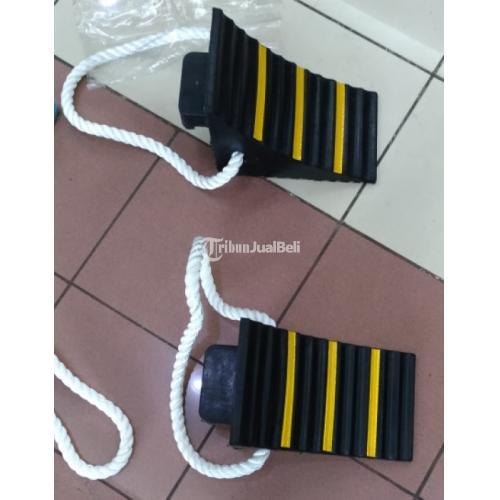 Wheel Chock Rubber,ganjelan ban mobil penahan roda - Tribun JualBeli