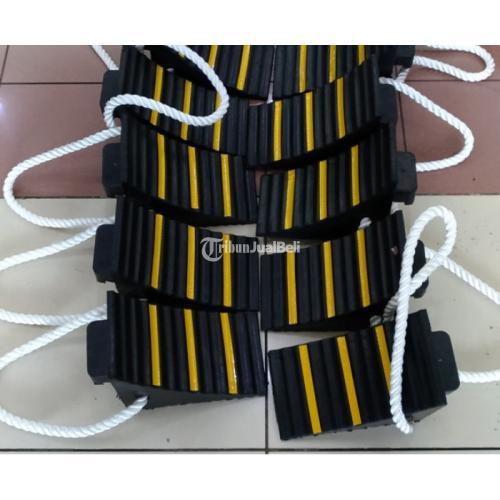 Wheel Chock Rubber,ganjelan ban mobil penahan roda - Tribun JualBeli
