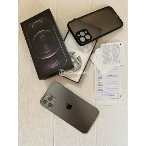 HP iPhone 12 Pro Max 128GB Black Bekas Fullset Segel No Minus di ...