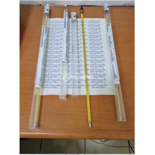 Glass Thermometer Astm 16C, Termometer Kaca Suhu 200 C Alla France di ...