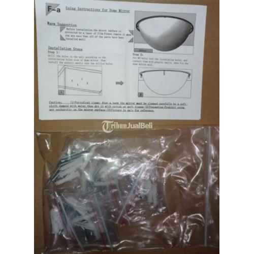 Convex mirror full dome,kaca cermin cembung kubah lingkaran - Tribun ...