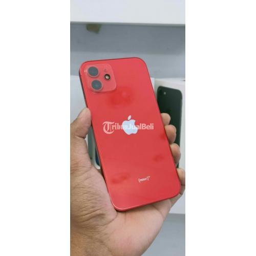 HP Apple iPhone 12 256GB Merah Full Original Bekas Normal Lengkap di ...