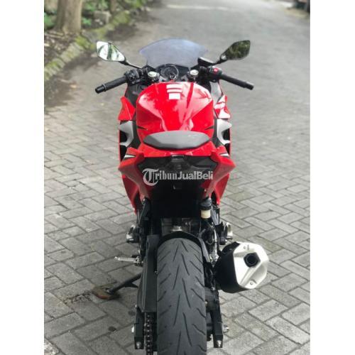 Motor Kawasaki Ninja FI 2019 Warna Merah Bekas Low KM Nego di Lumajang ...