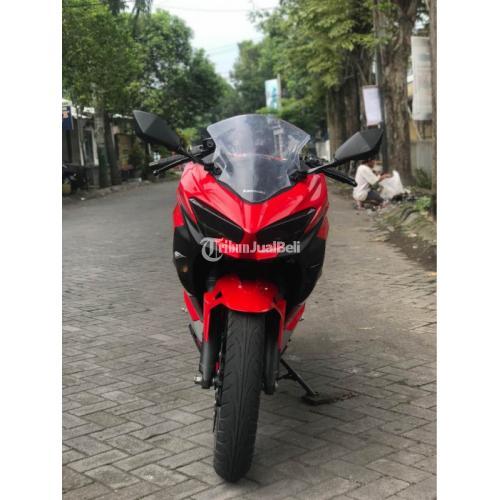 Motor Kawasaki Ninja FI 2019 Warna Merah Bekas Low KM Nego di Lumajang ...