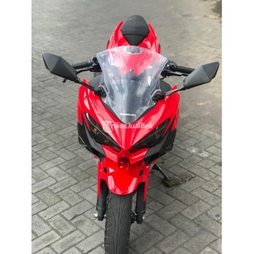Motor Kawasaki Ninja FI 2019 Warna Merah Bekas Low KM Nego di Lumajang ...