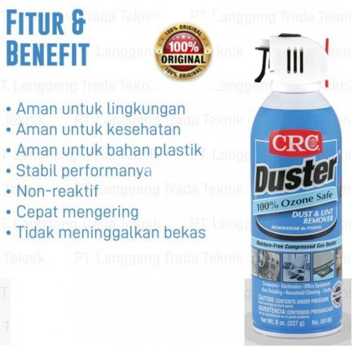 Air duster moisture Spray crc 05185,pembersih hembusan udara bersih ...