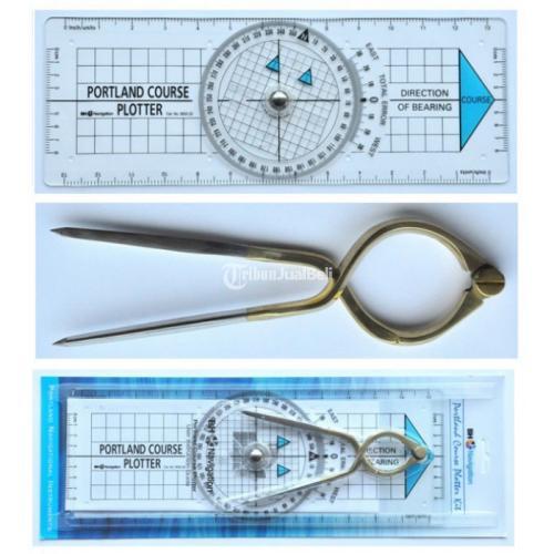 Portland Course Plotter Divider Kit BH Navigation, Alat Navigasi di ...