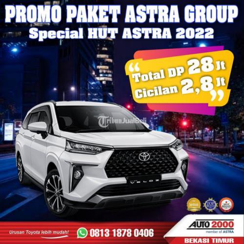 PROMO TOYOTA VELOZ PAKET ASTRA GROUP EDISI SPECIAL HUT ASTRA 2022 - Tribun JualBeli