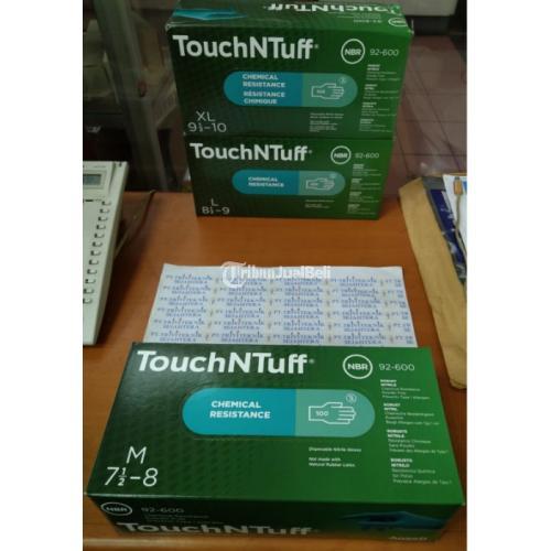 Sarung Tangan Ansell Nitrile Touch n Tuff 92600, Hand Glove Disposable ...