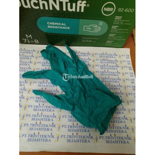 Sarung Tangan Ansell Nitrile Touch n Tuff 92600, Hand Glove Disposable ...