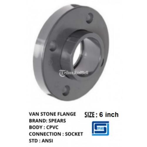 Flange cpvc van stone socket ansi 6 inch spears plastik - Tribun JualBeli