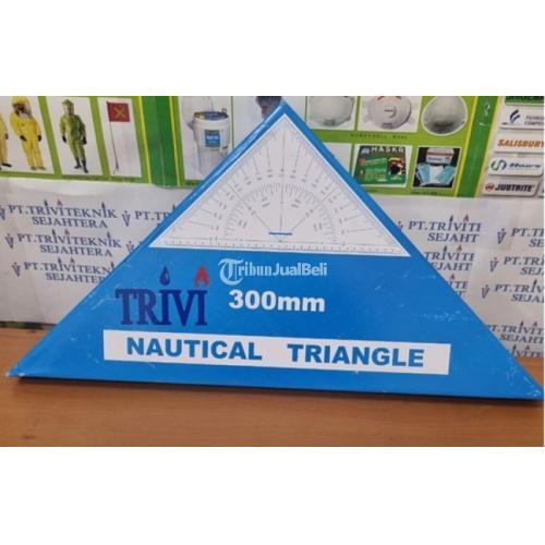 Nautical Triangle Navigational Protractor, Segitiga Navigasi Peta Kapal ...