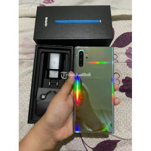 HP Samsung Note 10 Plus SEIN 12/256GB Bekas Fullset Original Normal di Bekasi - Tribun JualBeli