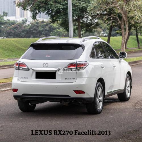 Mobil Toyota Lexus RX 270 Facelift⁣⁣ 2013⁣⁣ Bekas Harga Terjangkau Siap ...
